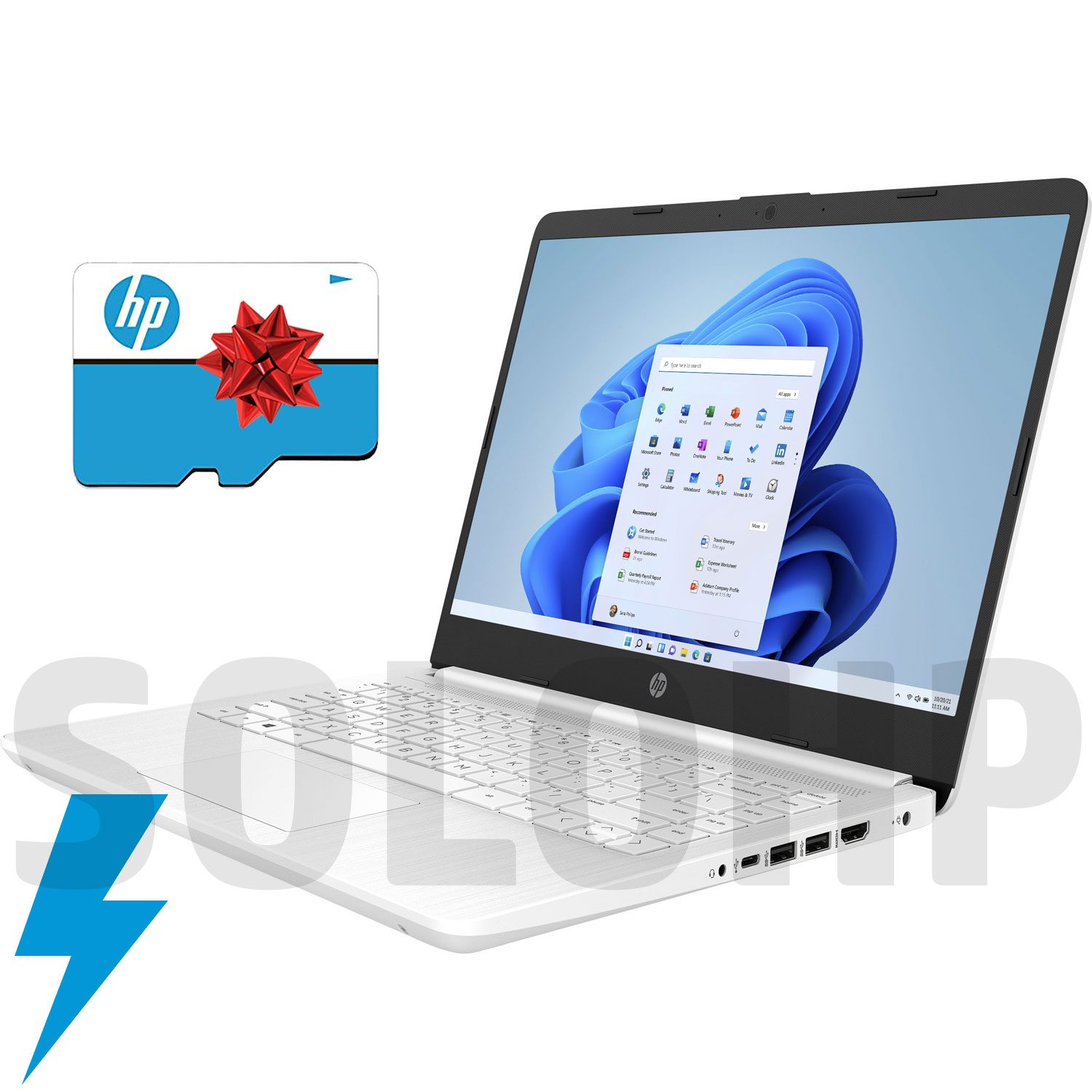 .:LLEGARON:. Laptop HP 14 Intel Celeron N4120, 4GB, 64GB SSD, 14.0 HD ...